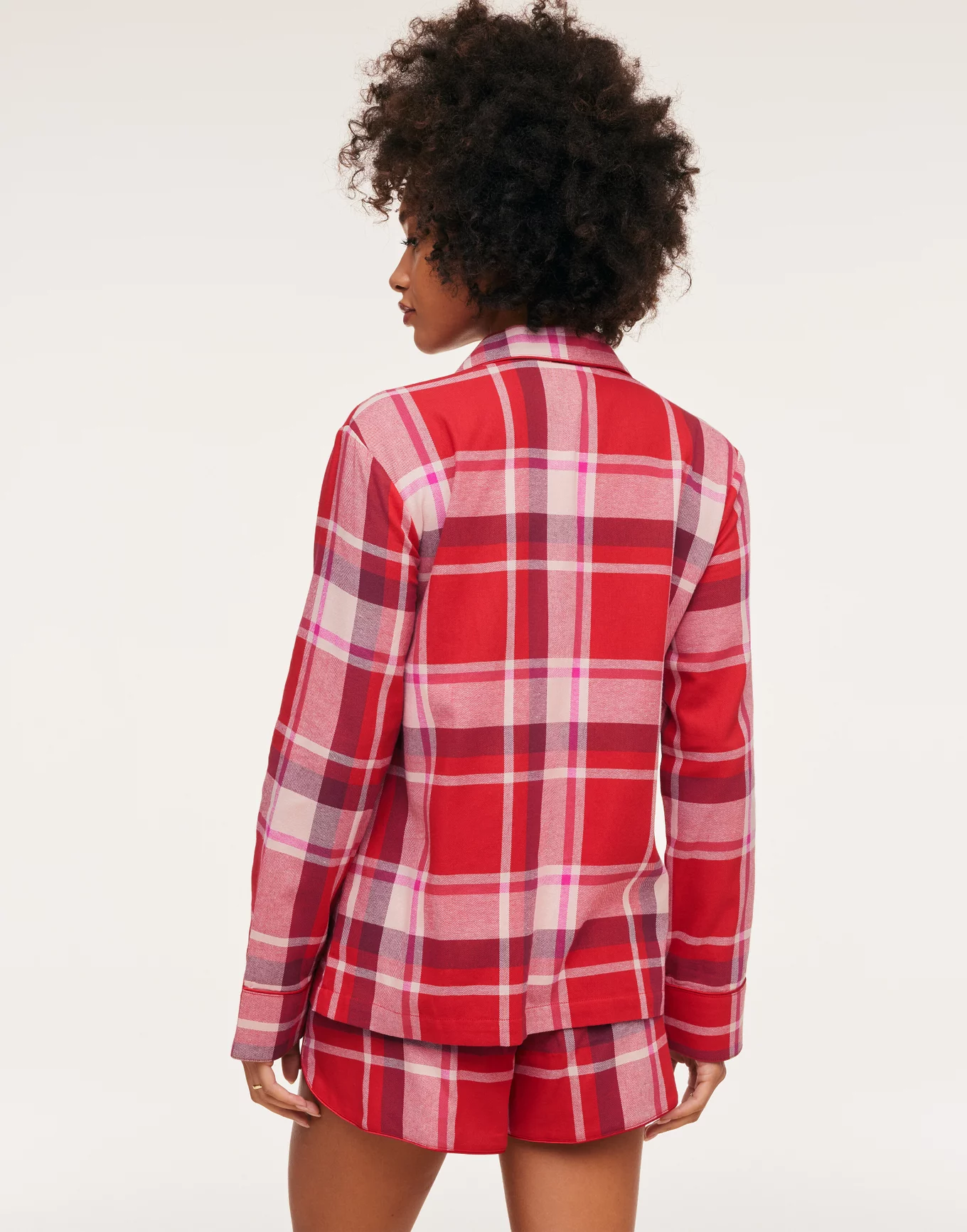 Cecelia Plaid Red PJ Set, XS-4X | Adore Me