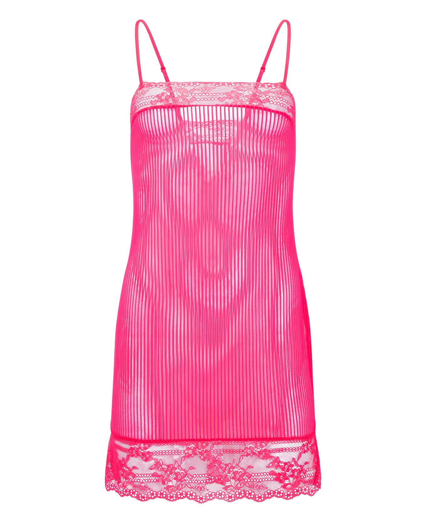 Jeanne Dark Pink Bodycon Slip, XS | Adore Me