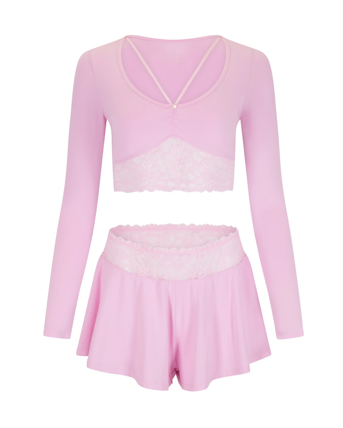 Madelynn Medium Pink PJ Set, M-XL | Adore Me