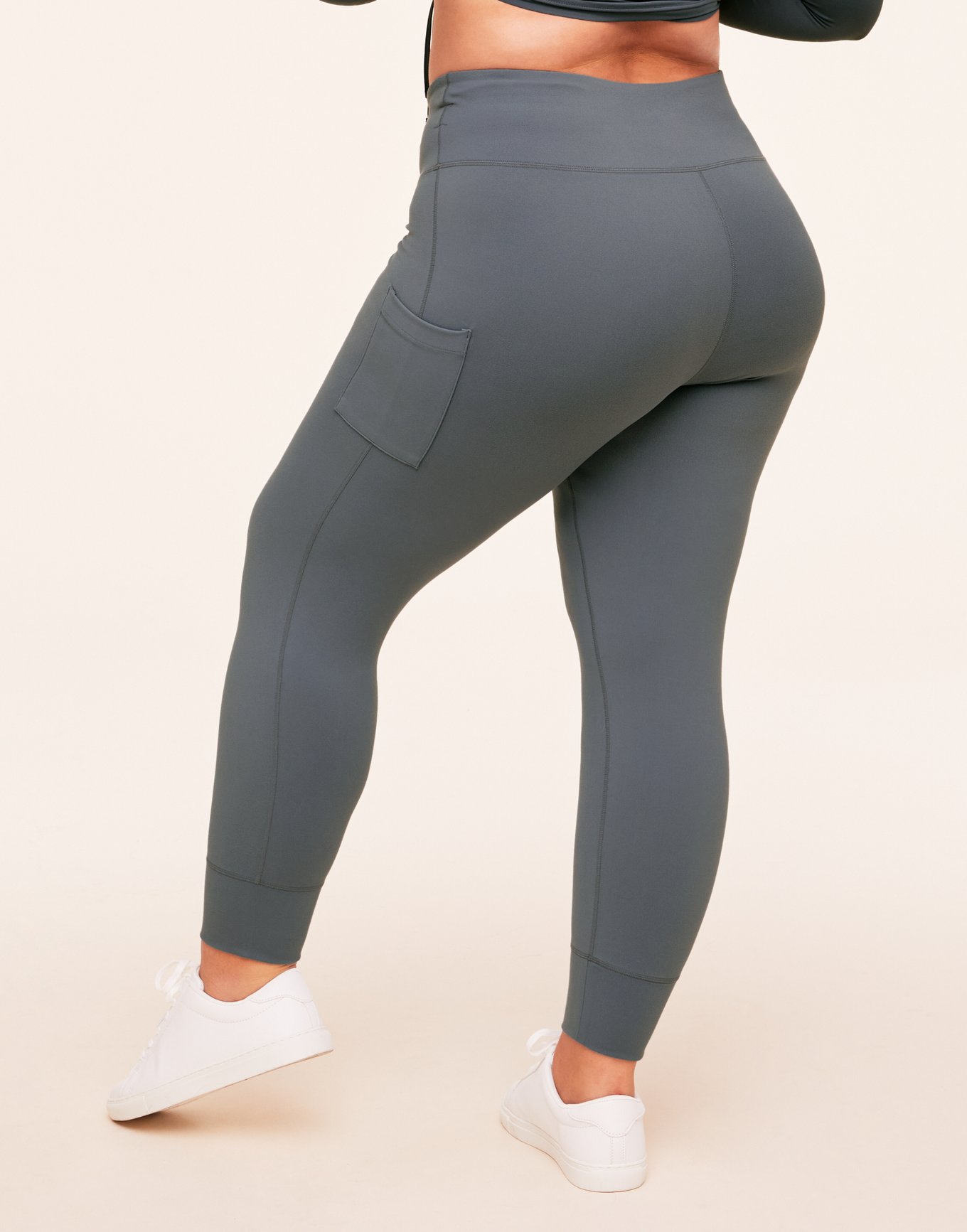 Cora Cozy Slim Jogger Dark Gray Plus Slim active jogger, 4X | Adore Me