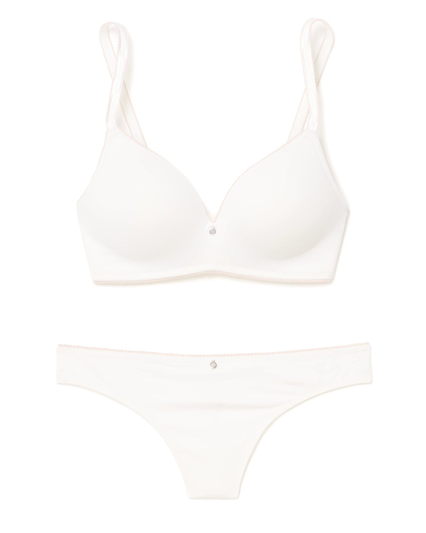Jeanette B1 White Push Up Demi Bra, 30DD | Adore Me