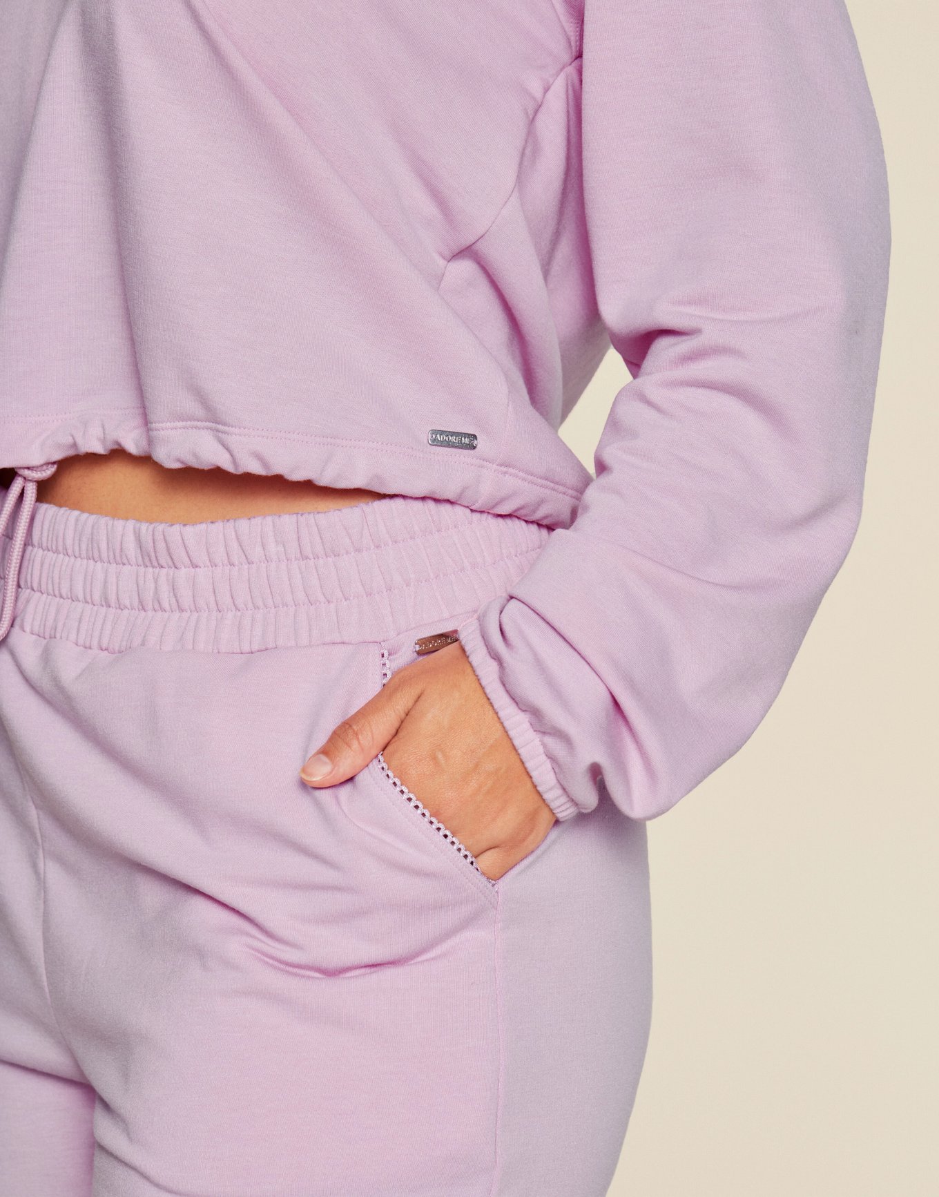 Lyrra Pink Plus Hoodie and Jogger Set | Adore Me
