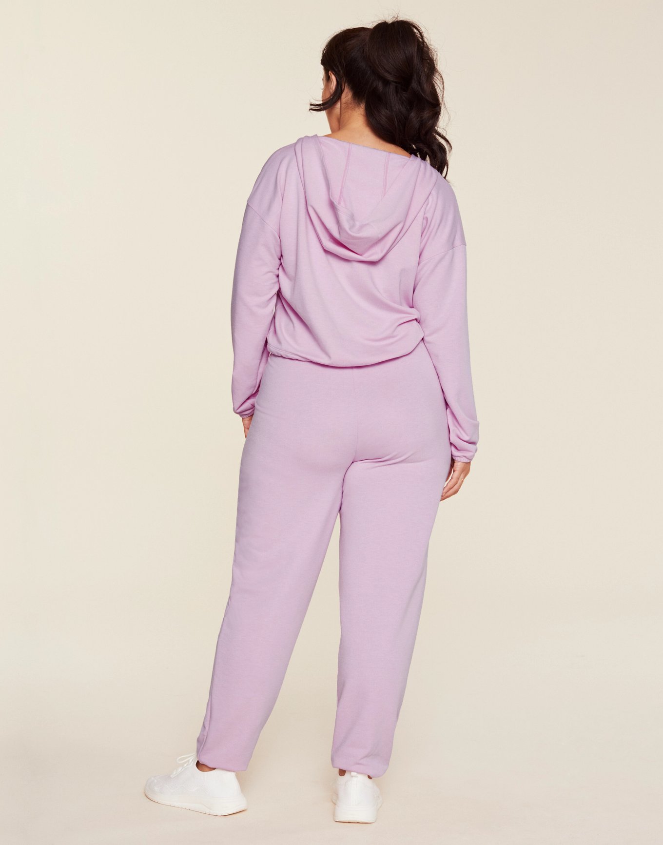 Lyrra Pink Plus Hoodie and Jogger Set | Adore Me