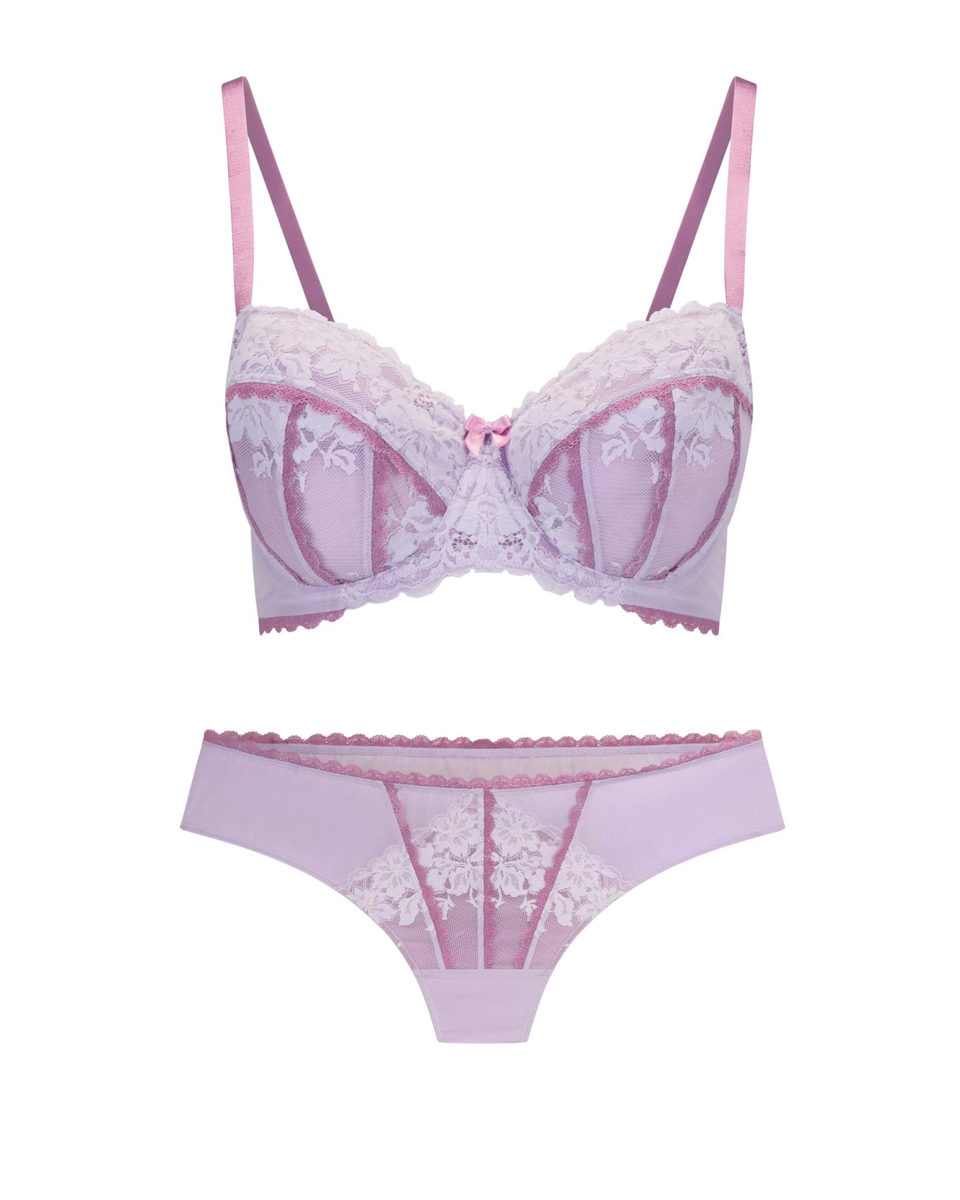 Devina Medium Purple Plus Unlined Full Coverage, 38DDD-46DD | Adore Me