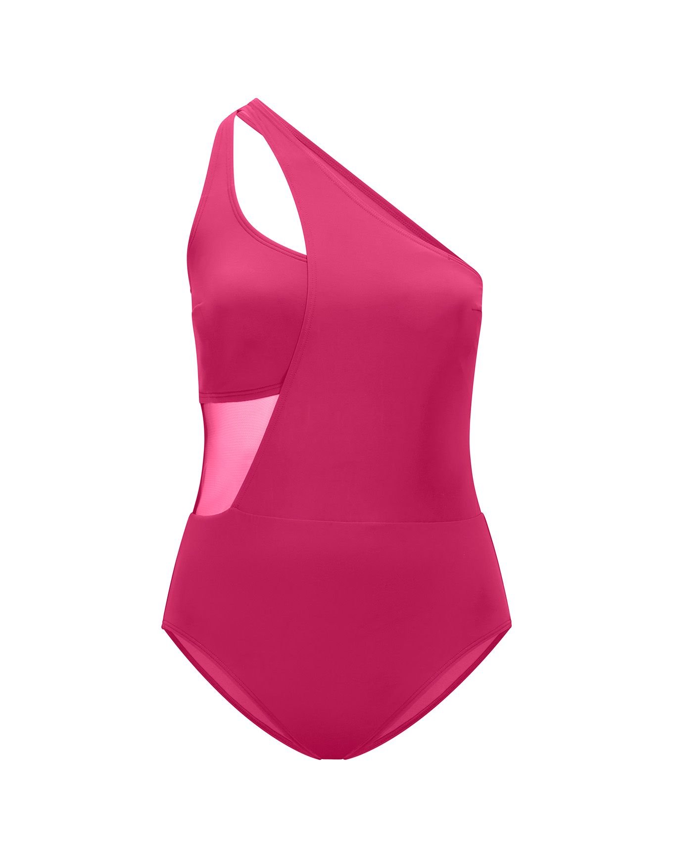 Alaine Dark Pink 2 Plus One Piece | Adore Me