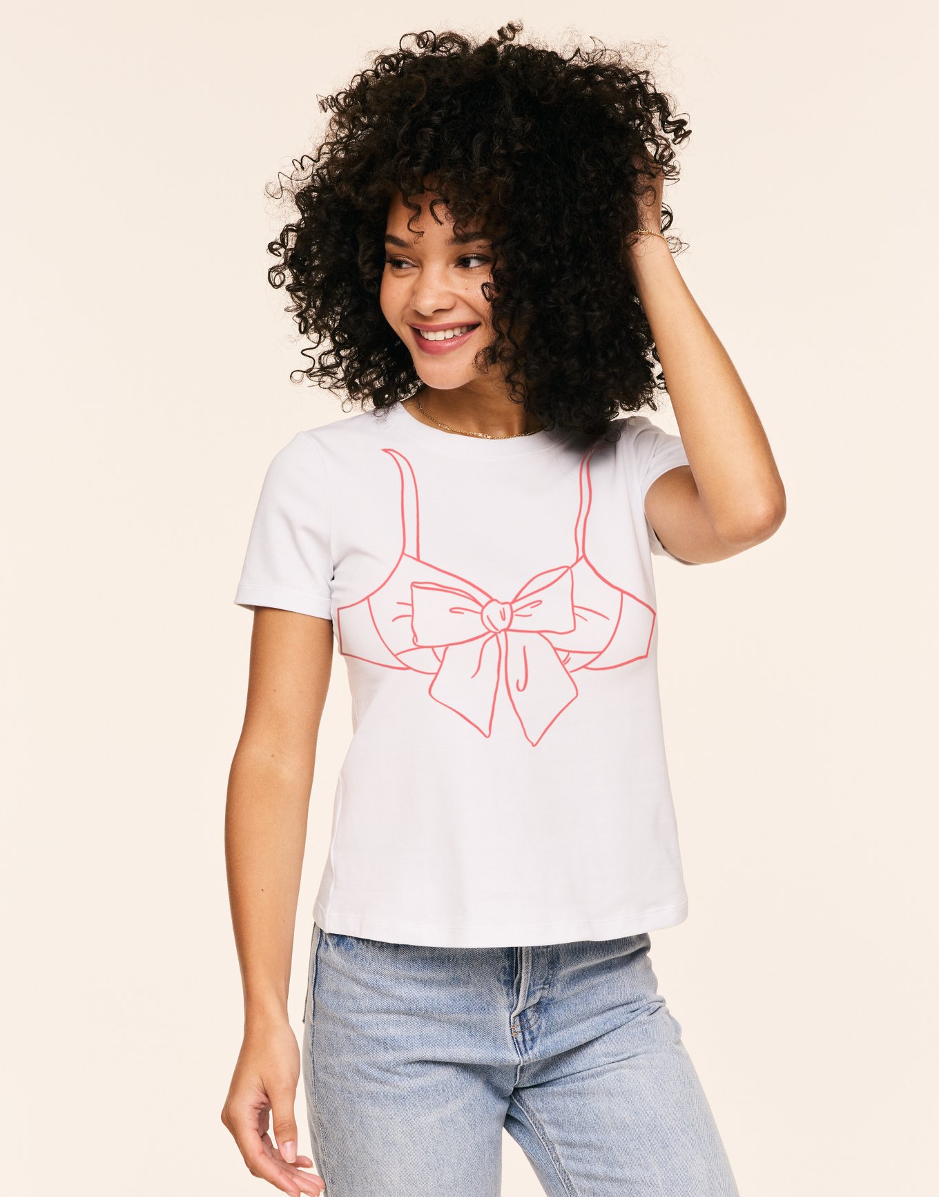 Adore Me Graphic Tee Novelty Red Graphic Tee, XS-XL | Adore Me