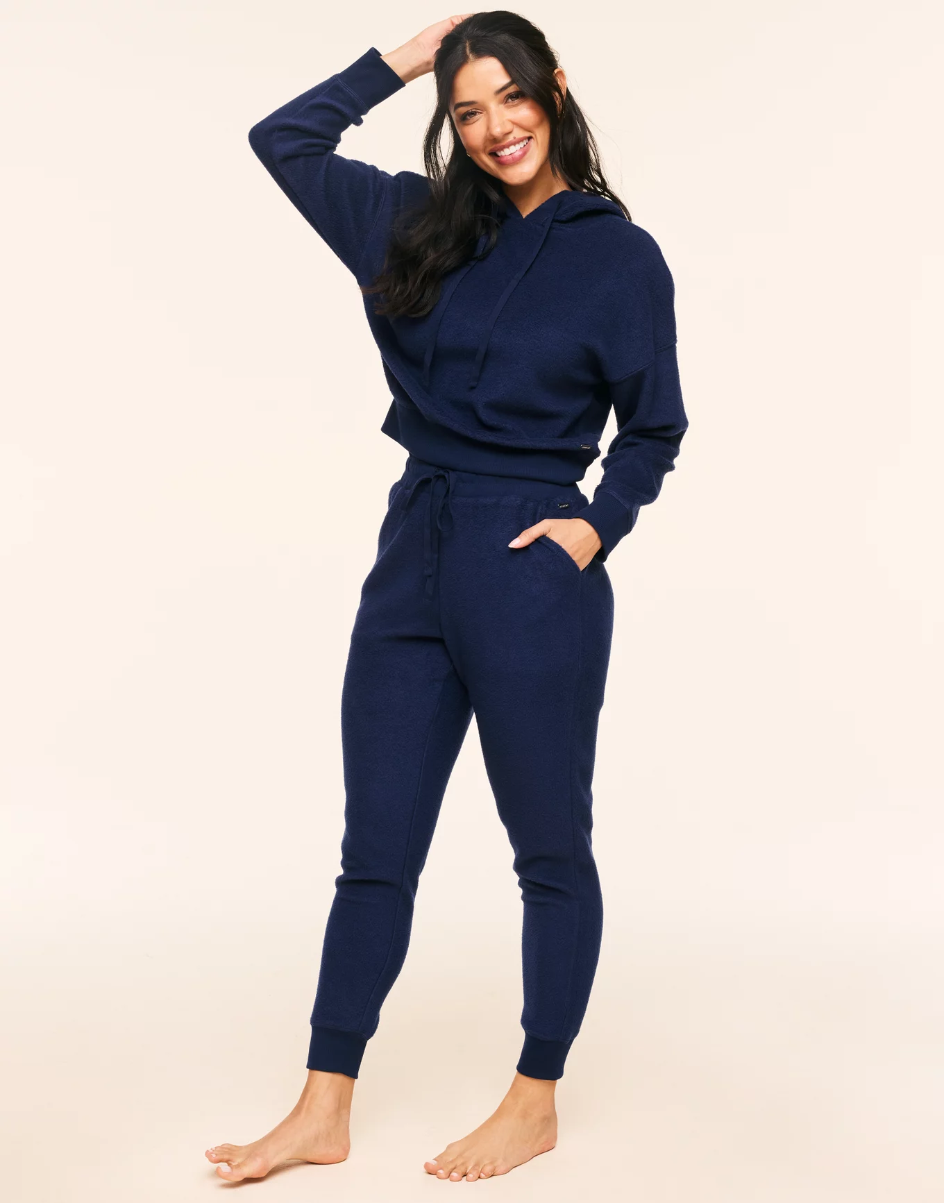 Davinia Dark Blue Sweatshirt Set, XS-4X | Adore Me
