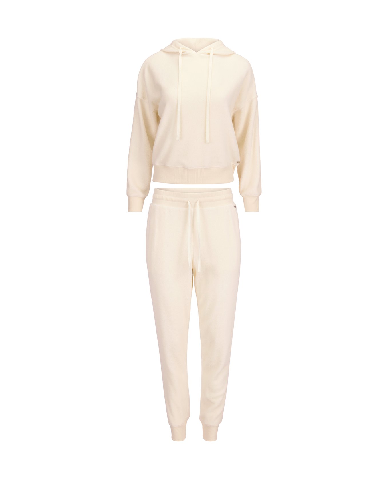 Davinia White Plus Hoodie and Jogger Set | Adore Me