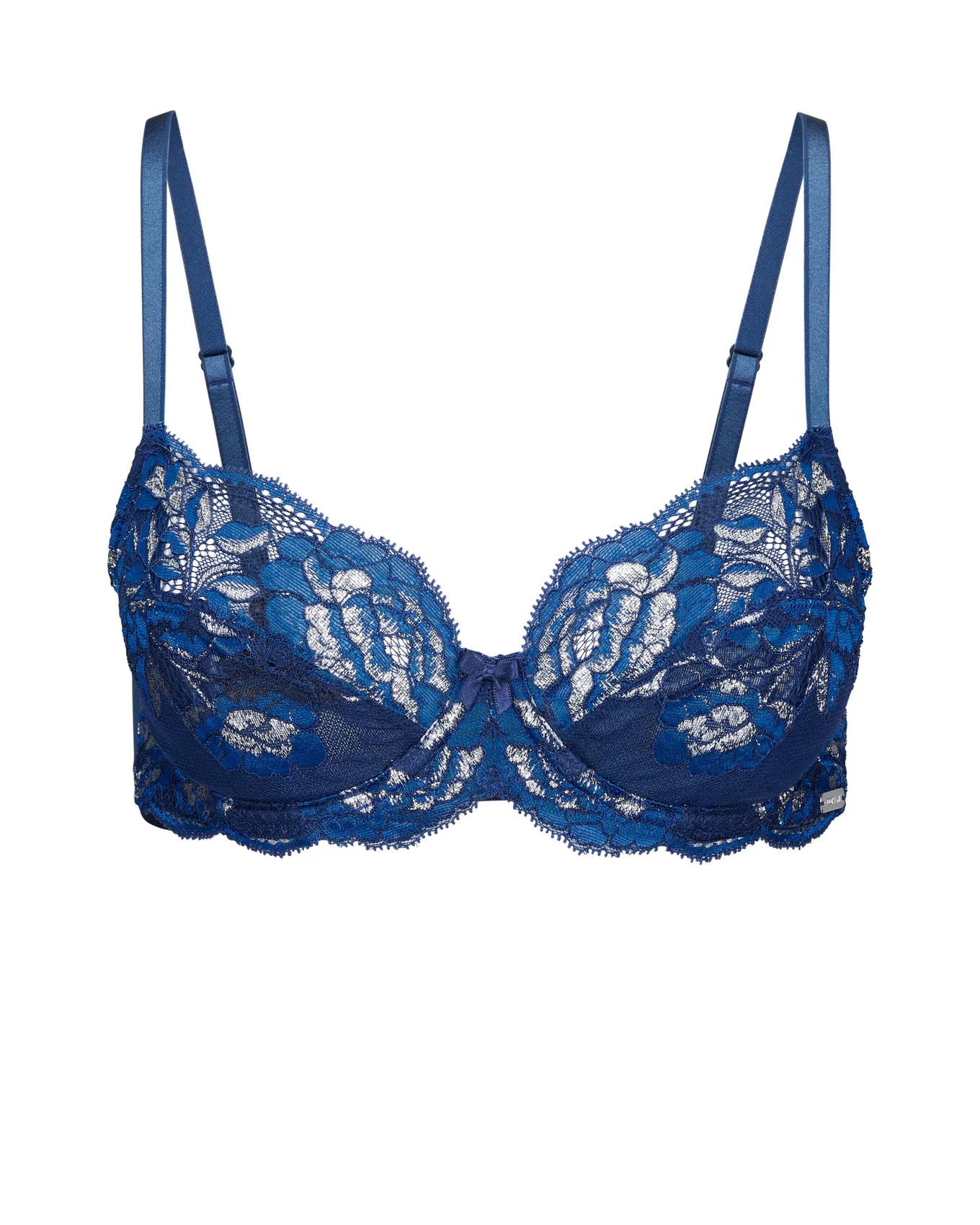 Chelsi Floral Blue Unlined Bra, 30A-46DDD | Adore Me