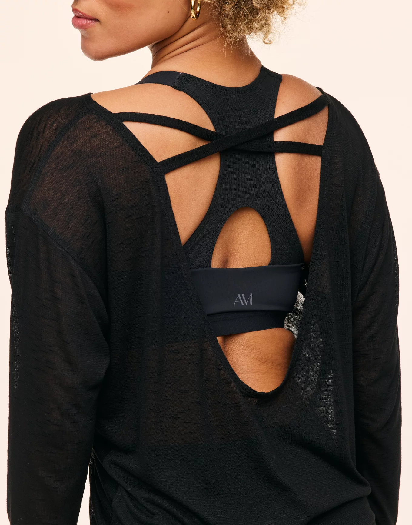 Mallory Black Shirt, XS-4X | Adore Me