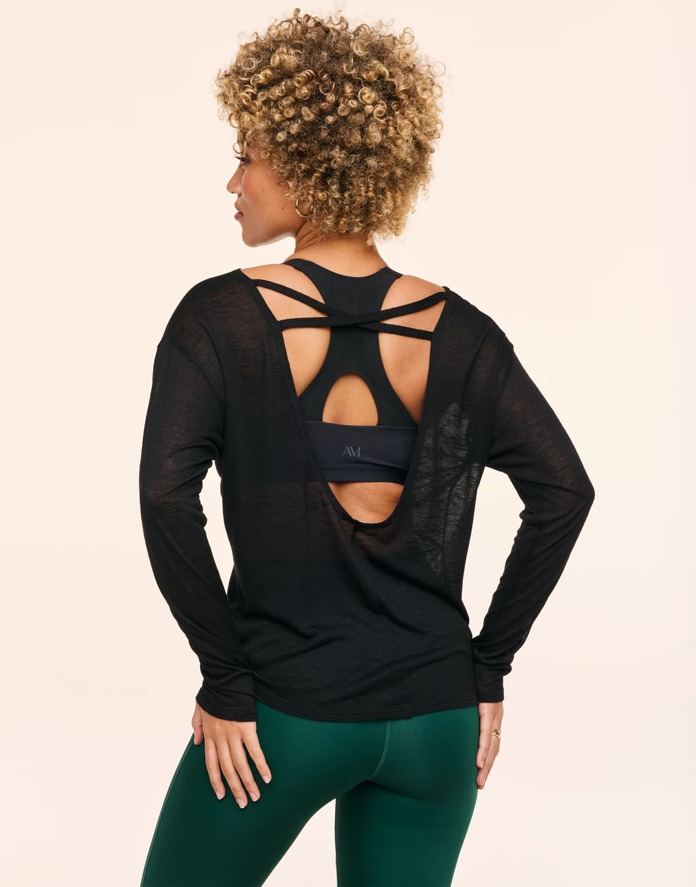 Mallory Black Shirt, XS-4X | Adore Me