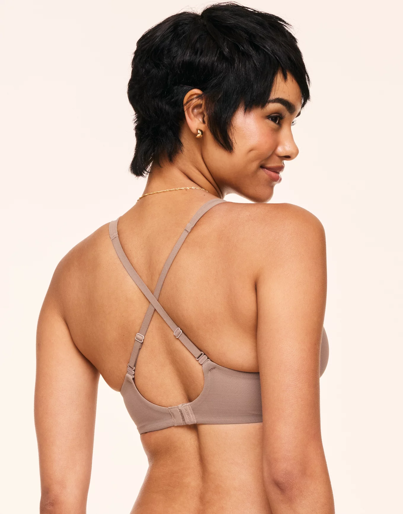 Ivy Medium Beige 2 Unlined Plunge, 32A-38C | Adore Me