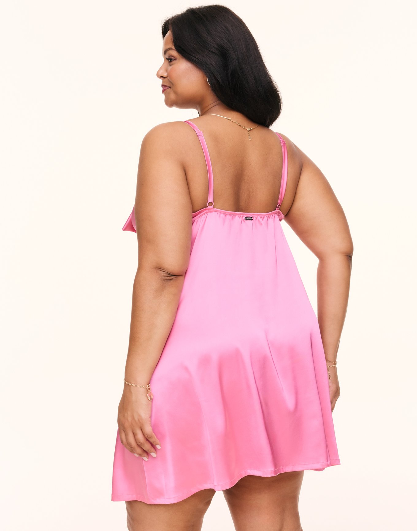 Janessa Medium Pink Plus Slip | Adore Me