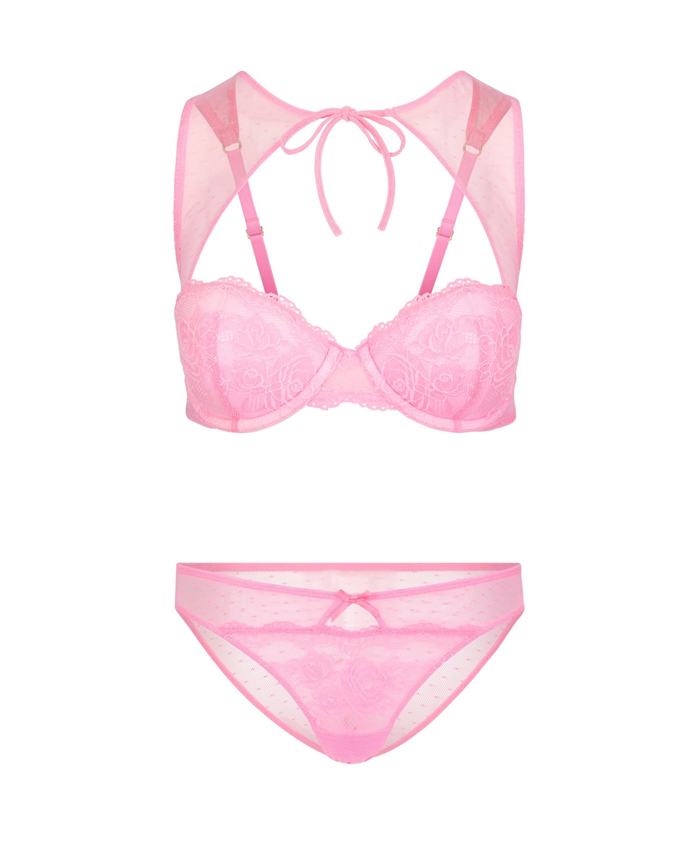 Cordelia Medium Pink 3 Push Up Balconette, 34DD-36DD | Adore Me