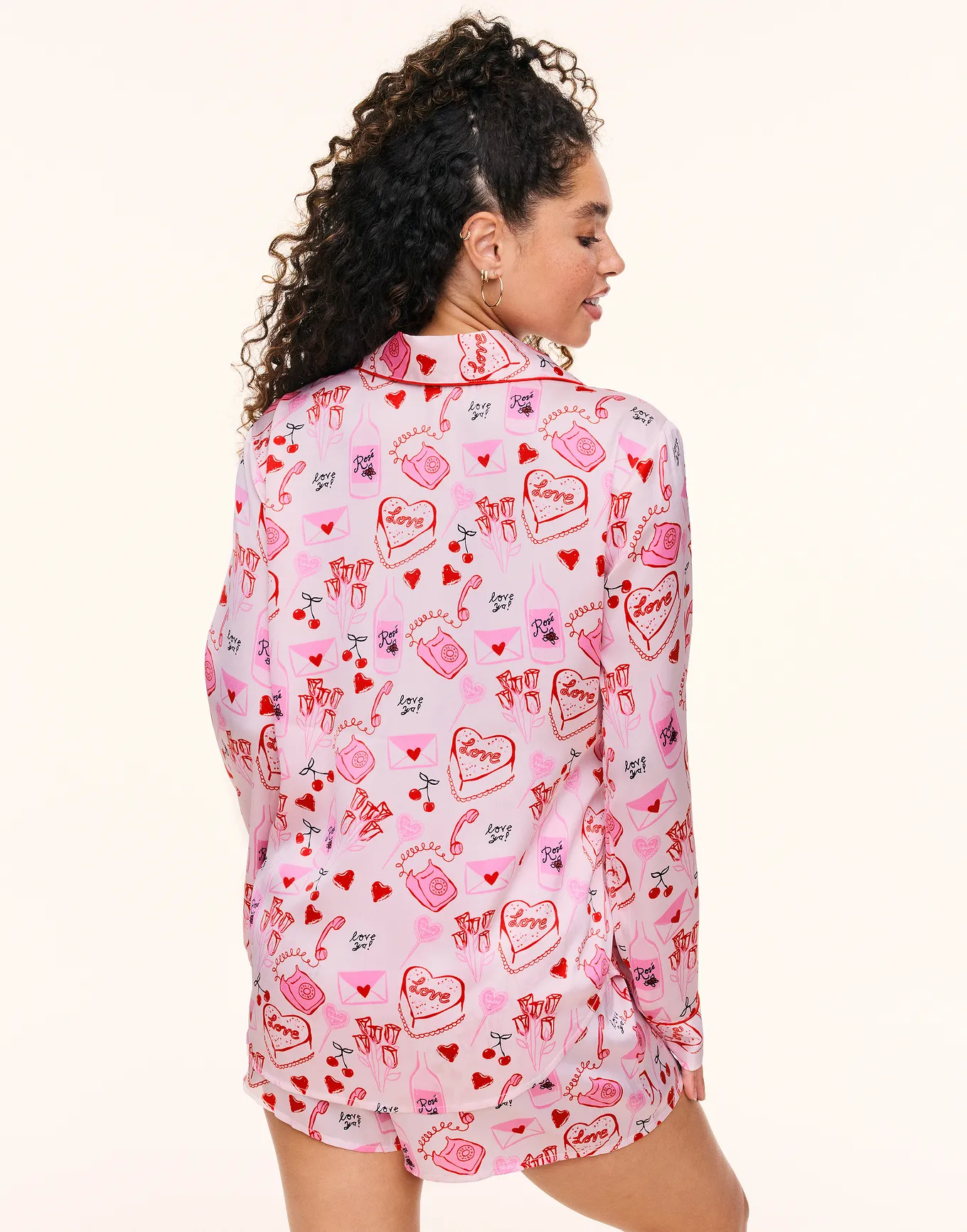 Sammi Novelty Pink Pj Set Xs Xl Adore Me