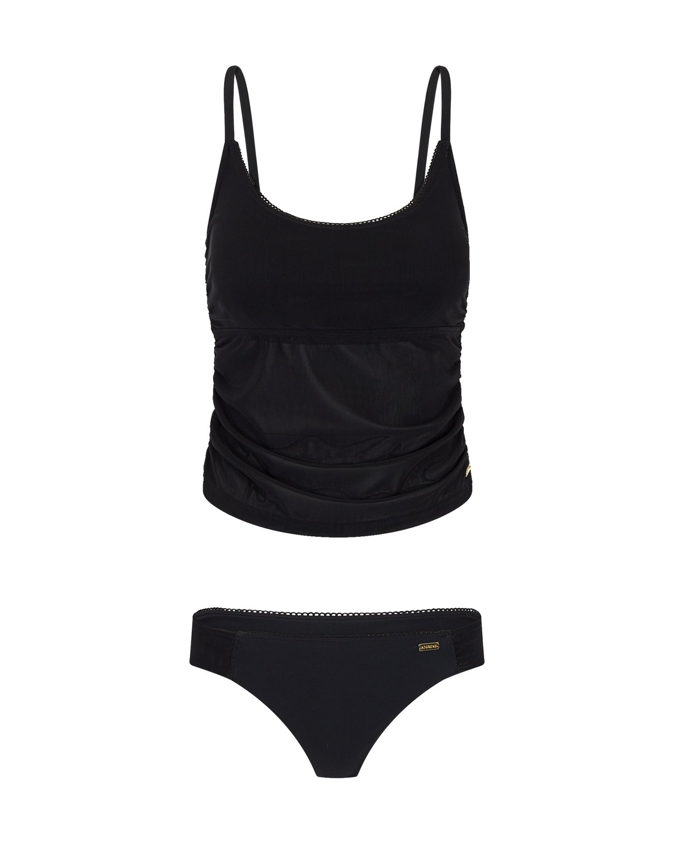 Marseille Black Tankini, XS-XL | Adore Me