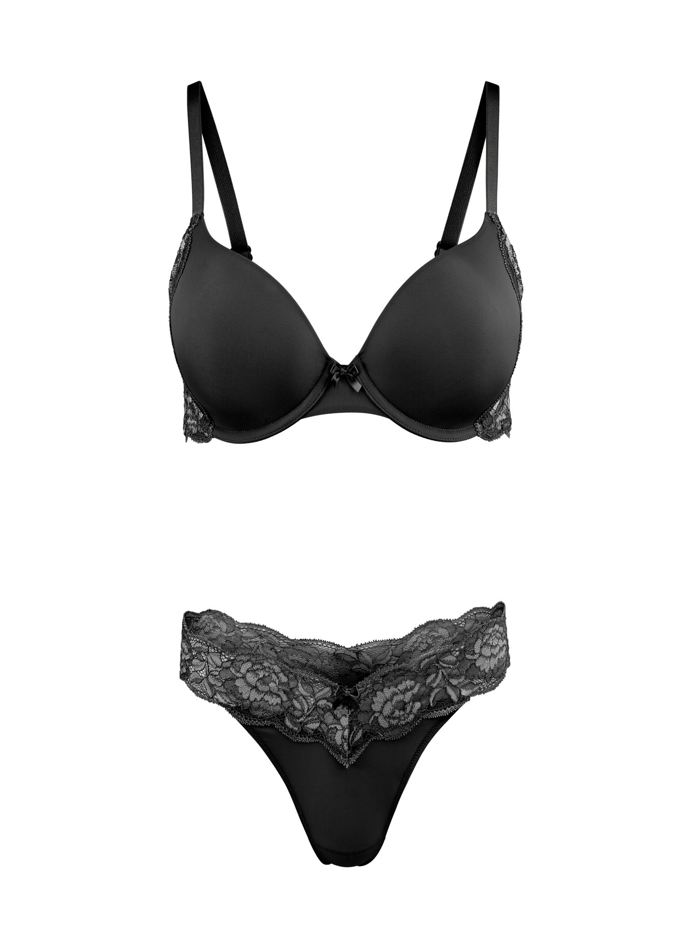 Paxton Black Full Coverage Contour 32A 38D Adore Me