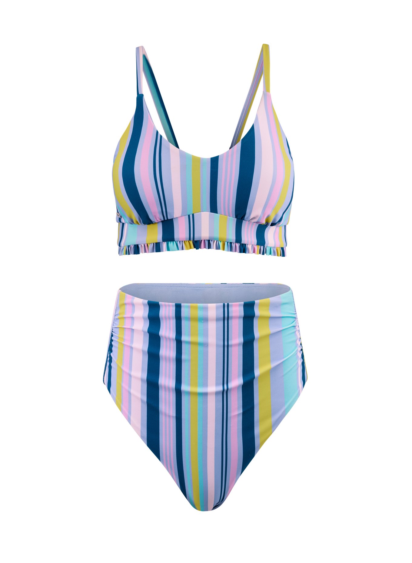 Rainey Stripe Blue Two Piece Xs Xl Adore Me