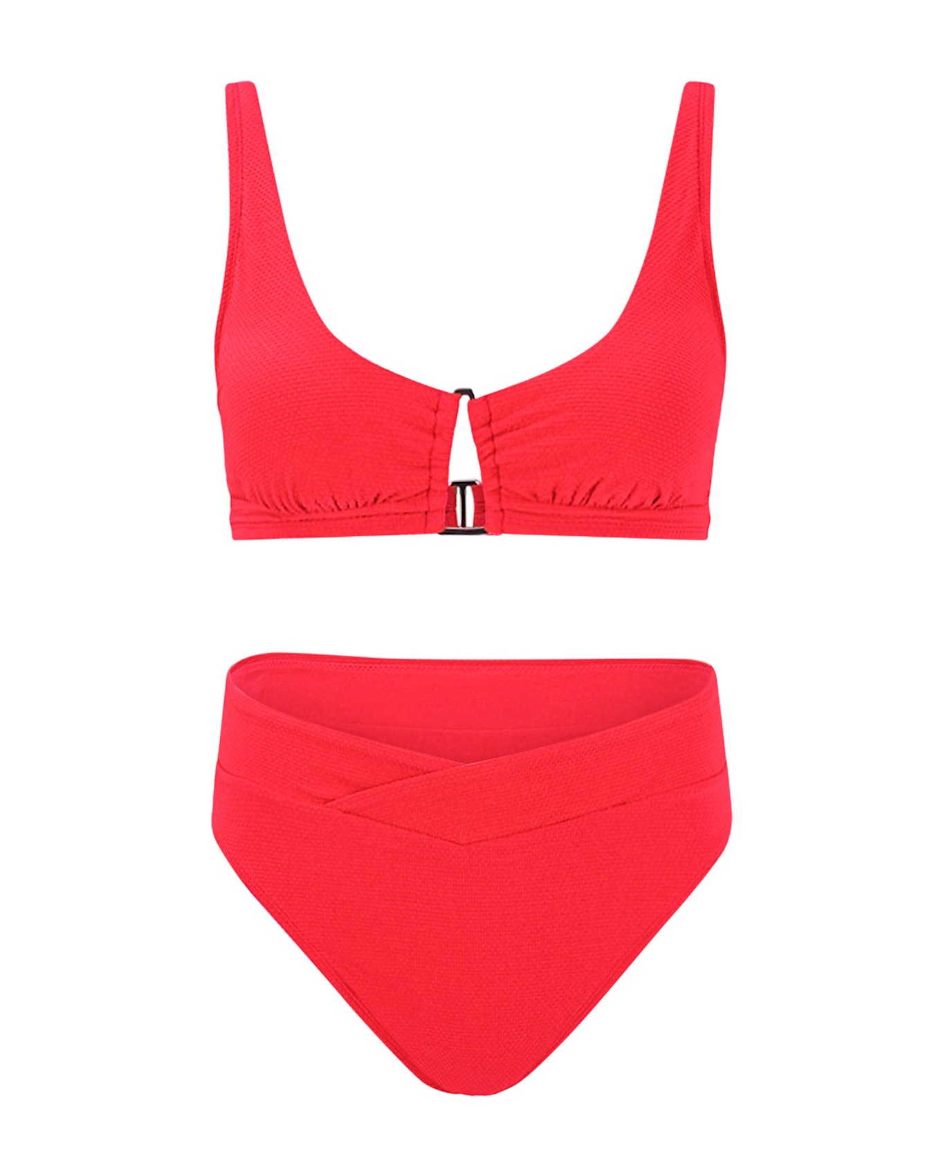 Coraline Dark Red Two Piece | Adore Me