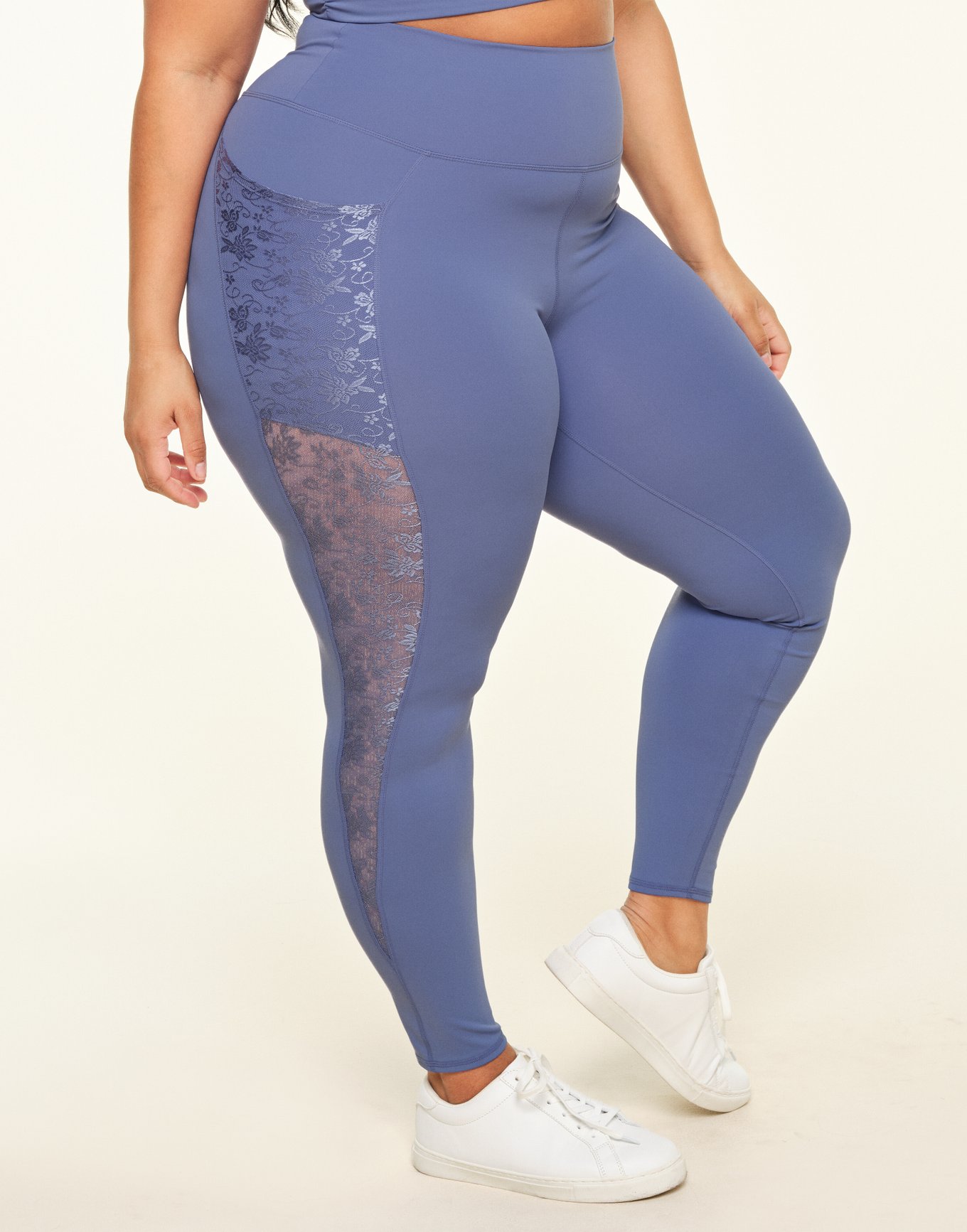 Deanna Dark Blue Plus Legging, 1X-4X | Adore Me