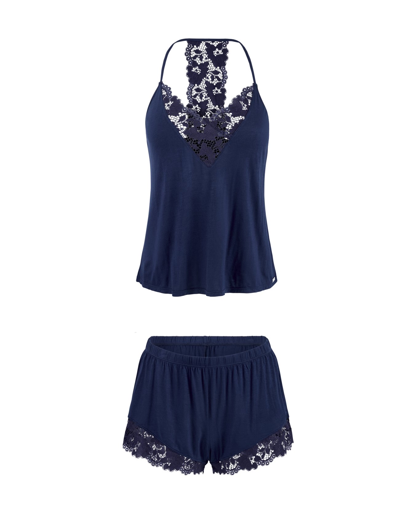Jacky Dark Blue Cami and Short Set | Adore Me