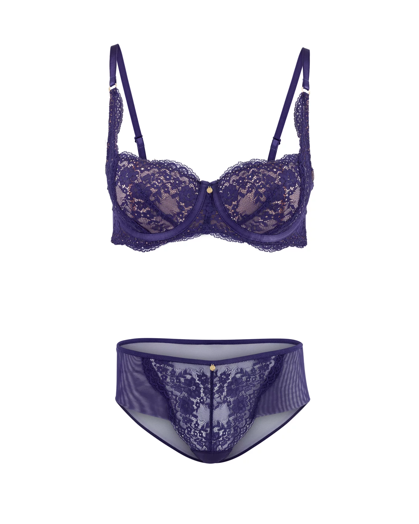 Bonnie Dark Blue 2 Plus Contour Balconette, 40H-42H | Adore Me