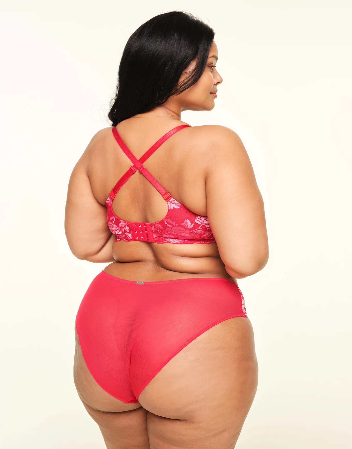 Missy Dark Red Plus Unlined Demi, 38DD-42G | Adore Me