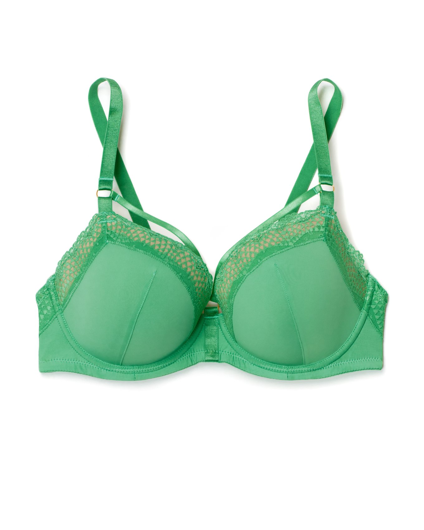 Marca Medium Green Contour Bra, 38DD-46DDD | Adore Me