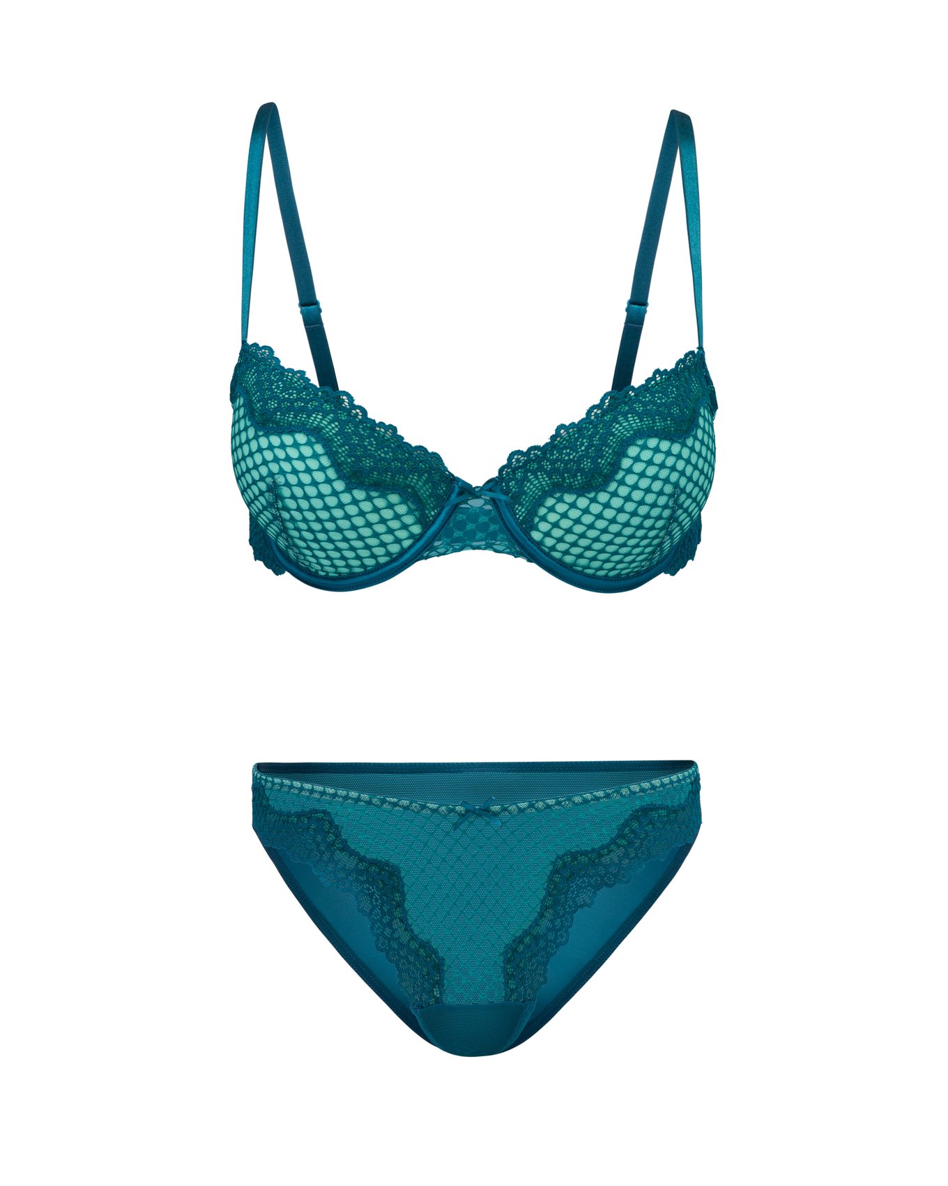 Rubie Dark Blue Push Up Demi, 34DDD-38C | Adore Me