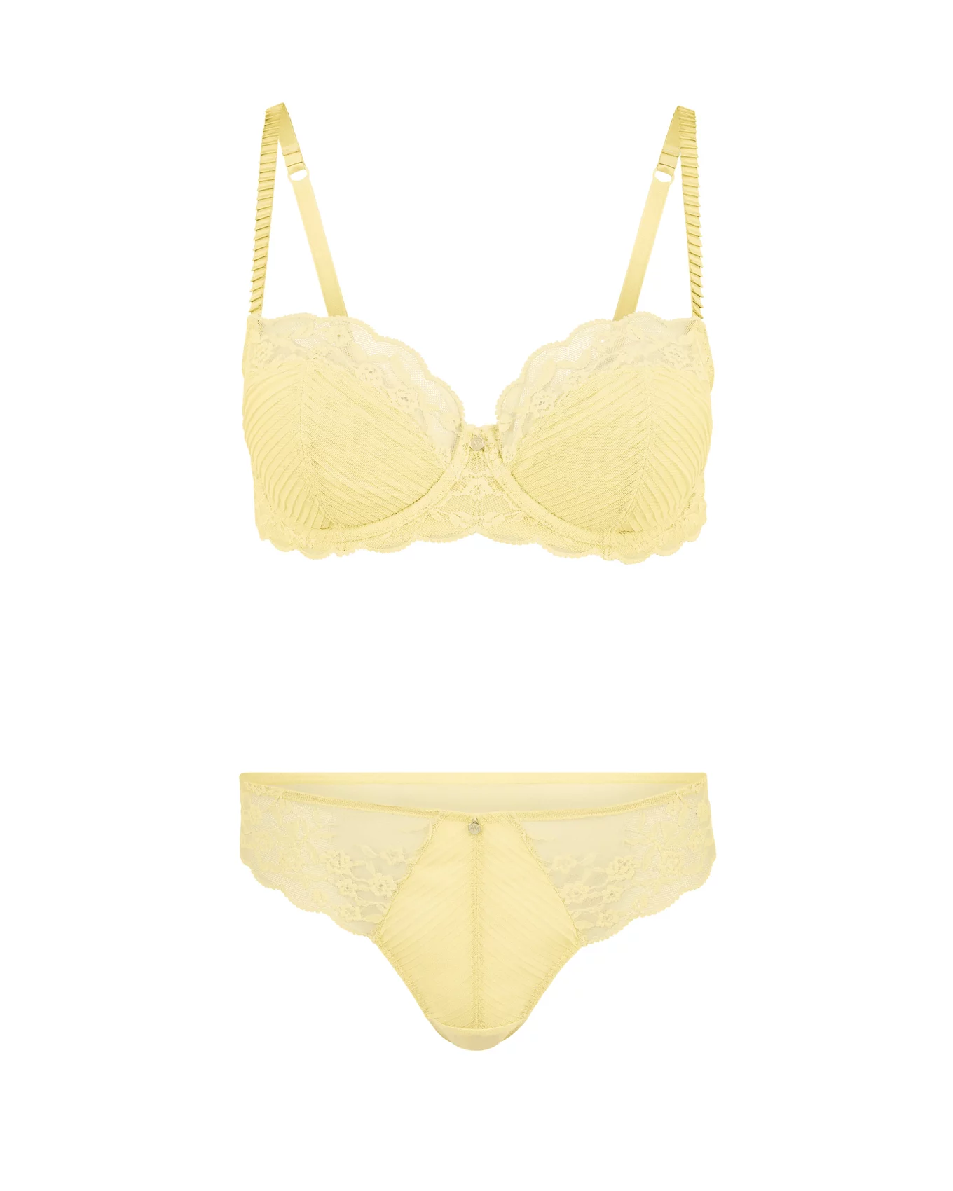 Perla Light Yellow Plus Contour Balconette, 38DD-38DDD | Adore Me