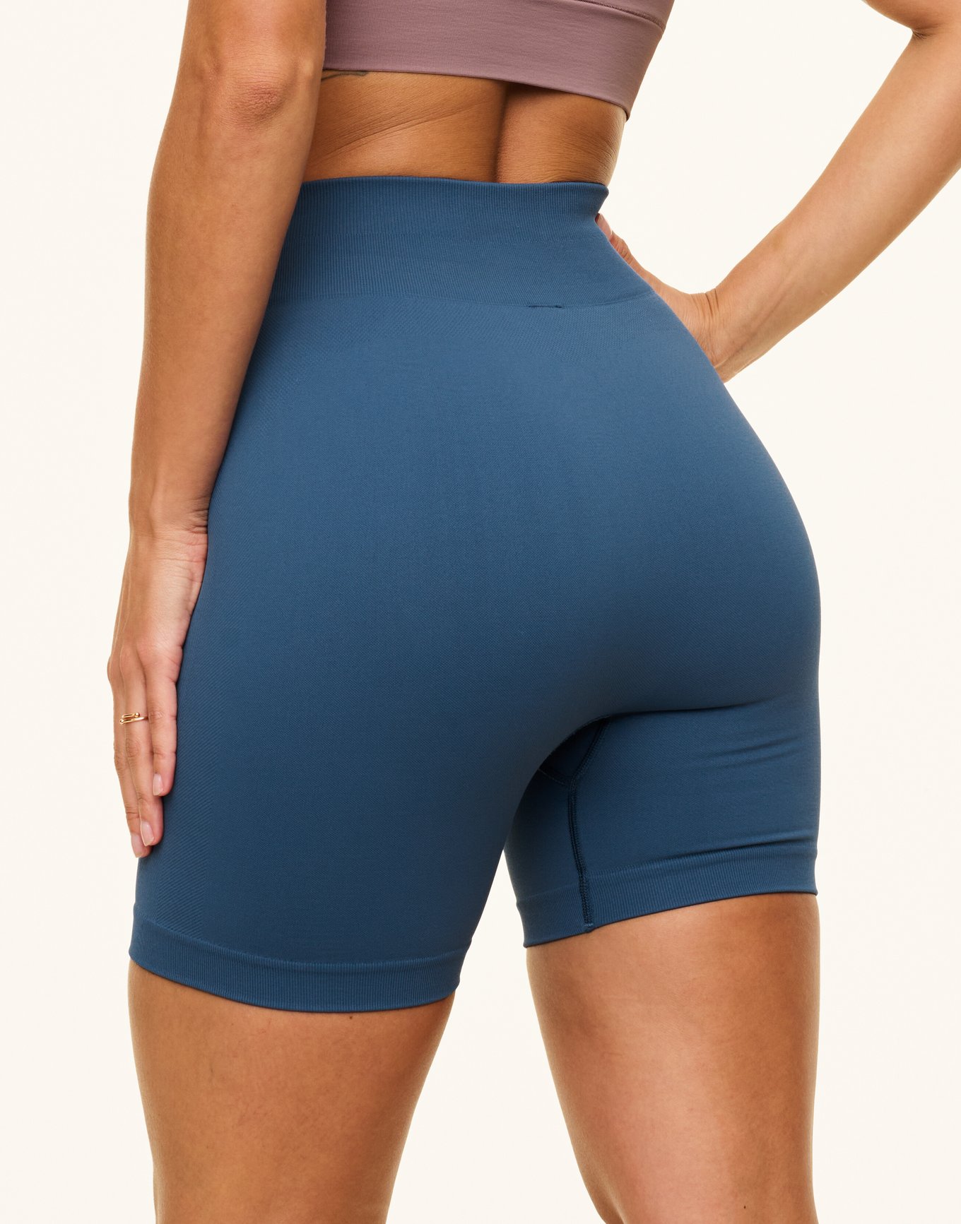 The Ultimate Bike Short Dark Blue Seamless Bike Short, XS-XL | Adore Me