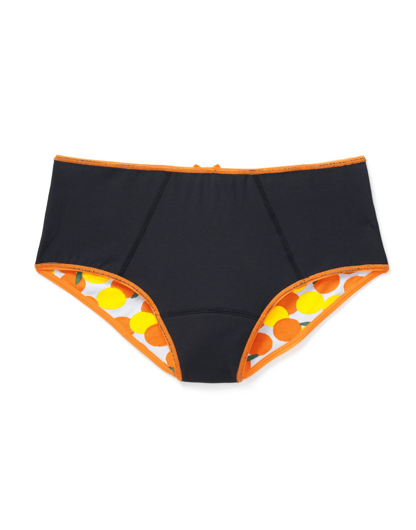 Blake Convo Orange Midi Brief Panty, 9/10-15/16 | Adore Me