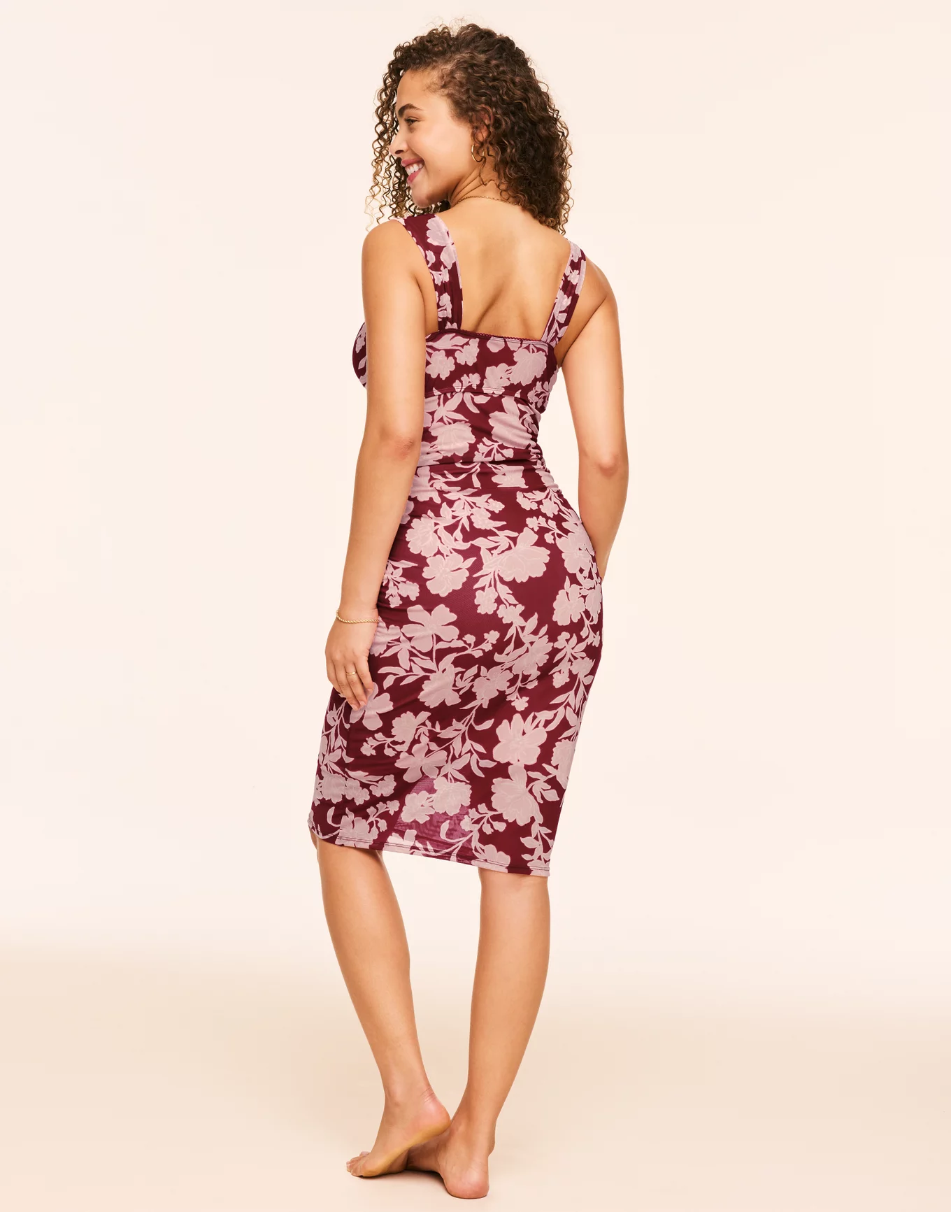 Josephina Floral Red Slip, XS-XL | Adore Me