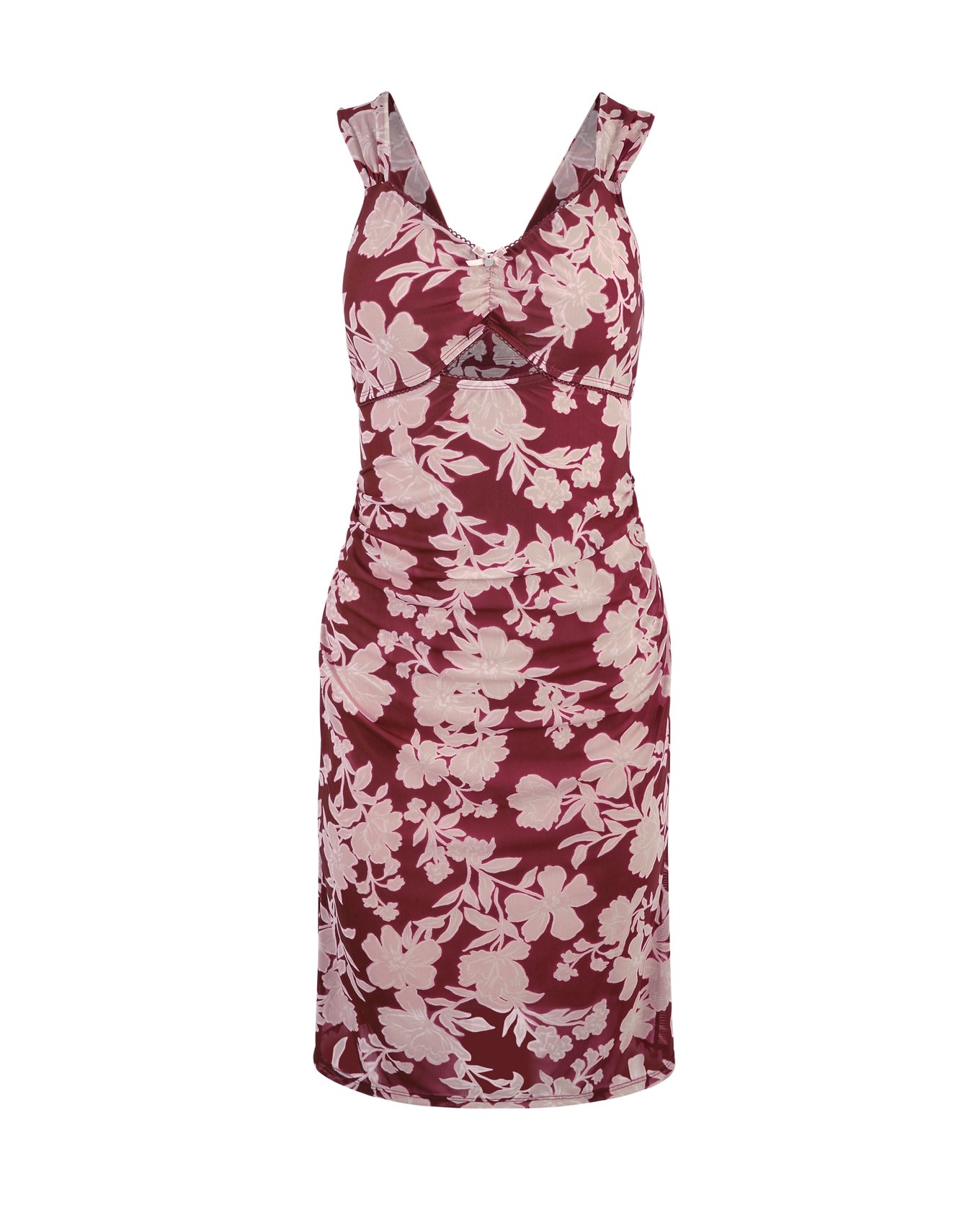 Josephina Floral Red Slip, XS-S | Adore Me