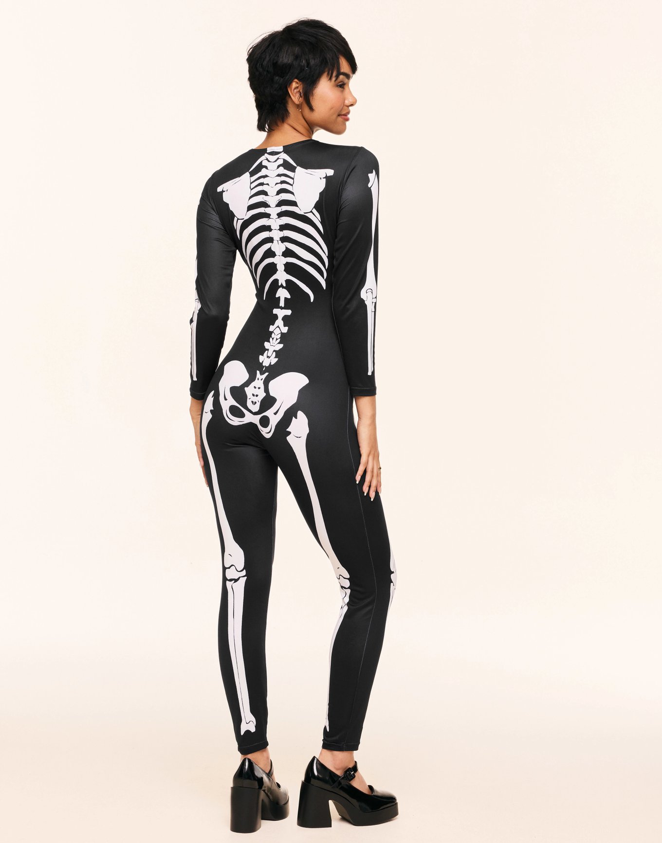 Skeleton Costume Black, XS-4X | Adore Me