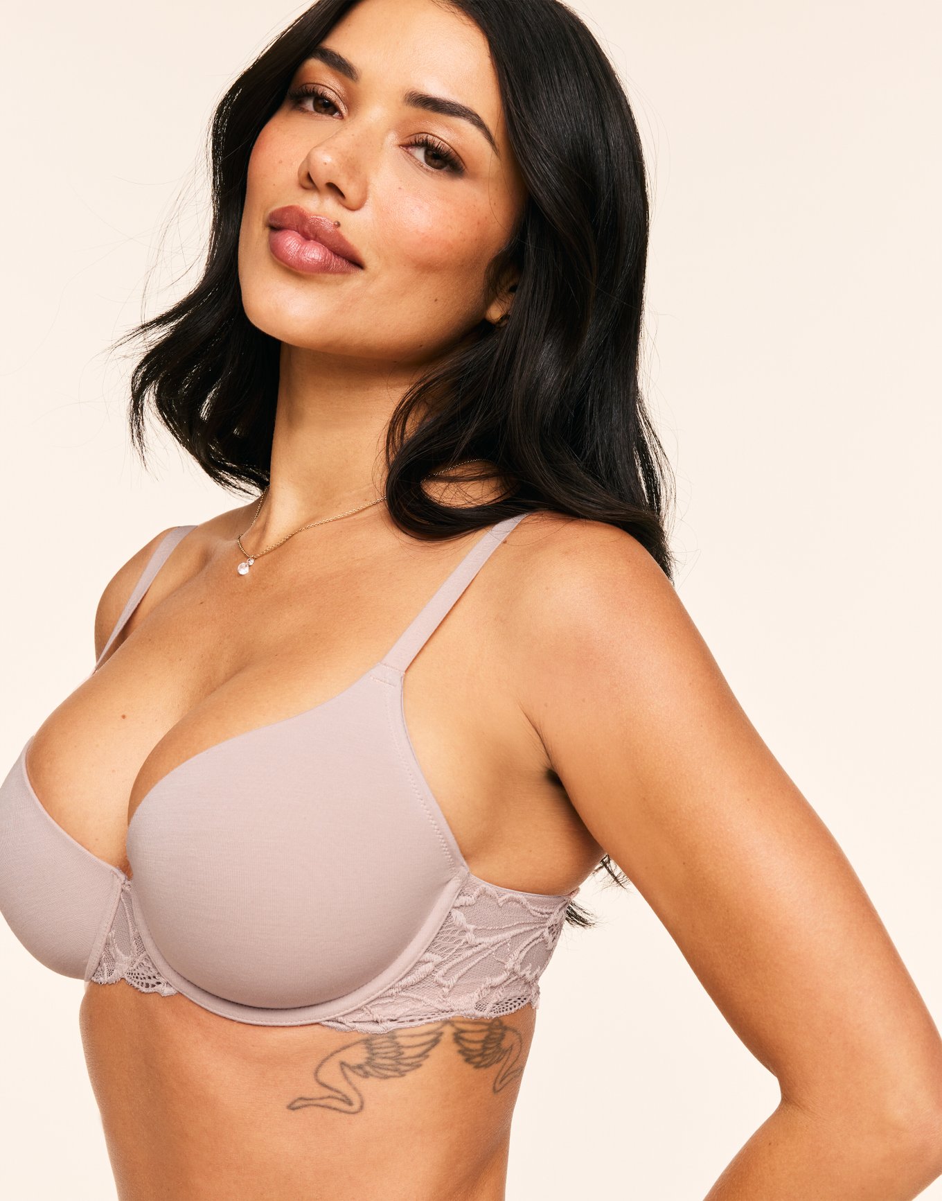 Teagan Medium Beige Full Coverage Contour, 32DD | Adore Me