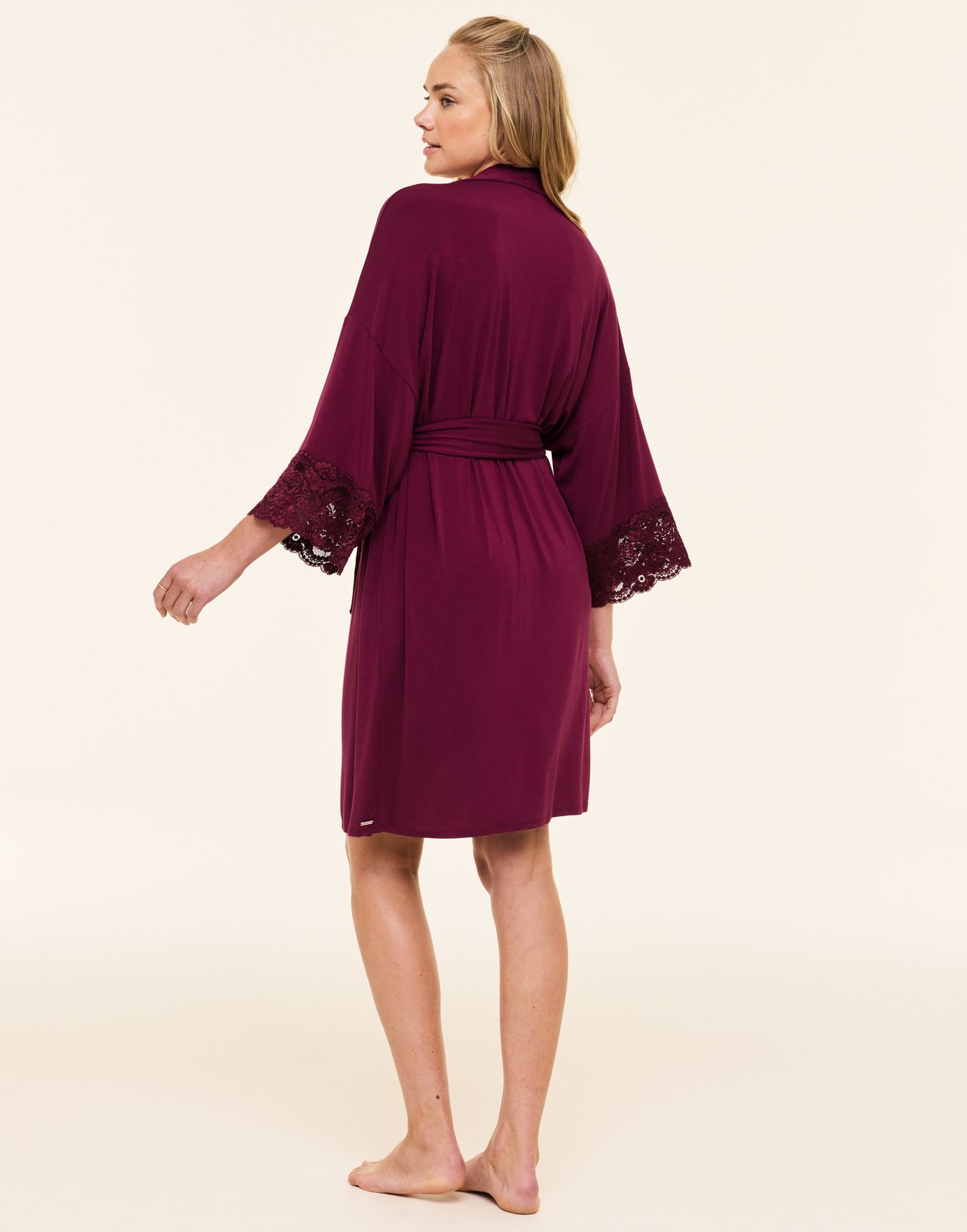 Olenna Dark Red Robe | Adore Me