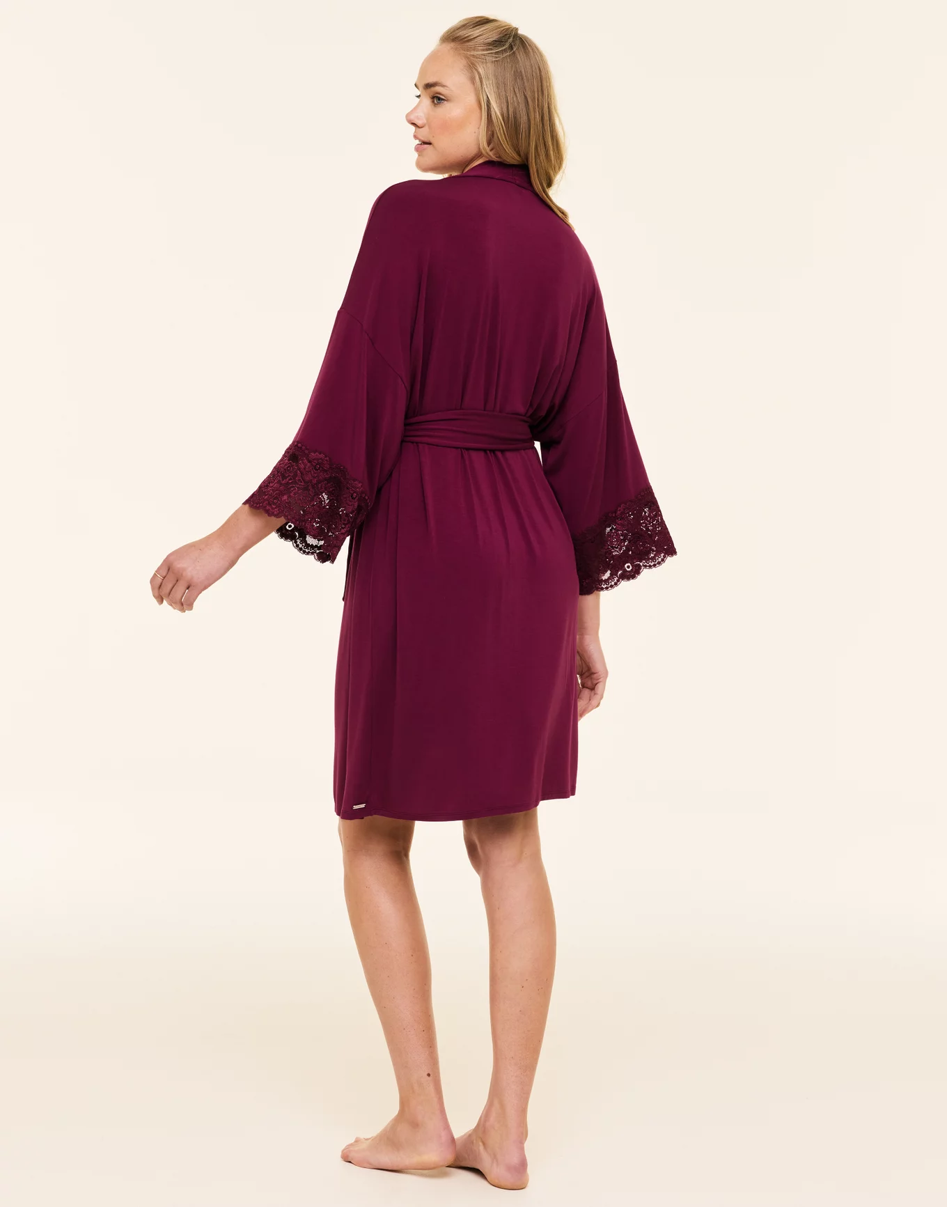 Olenna Dark Red Robe | Adore Me