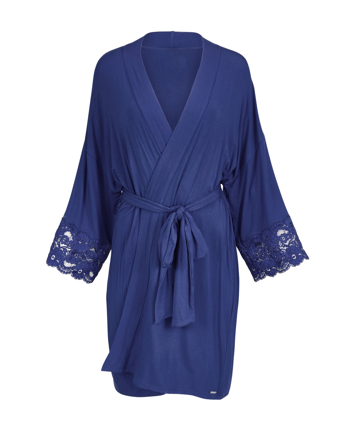 Olenna Dark Blue Robe | Adore Me
