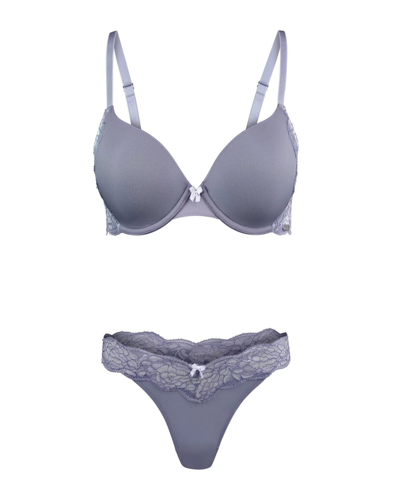Paxton Dark Gray Full Coverage Contour, 32C-34B | Adore Me