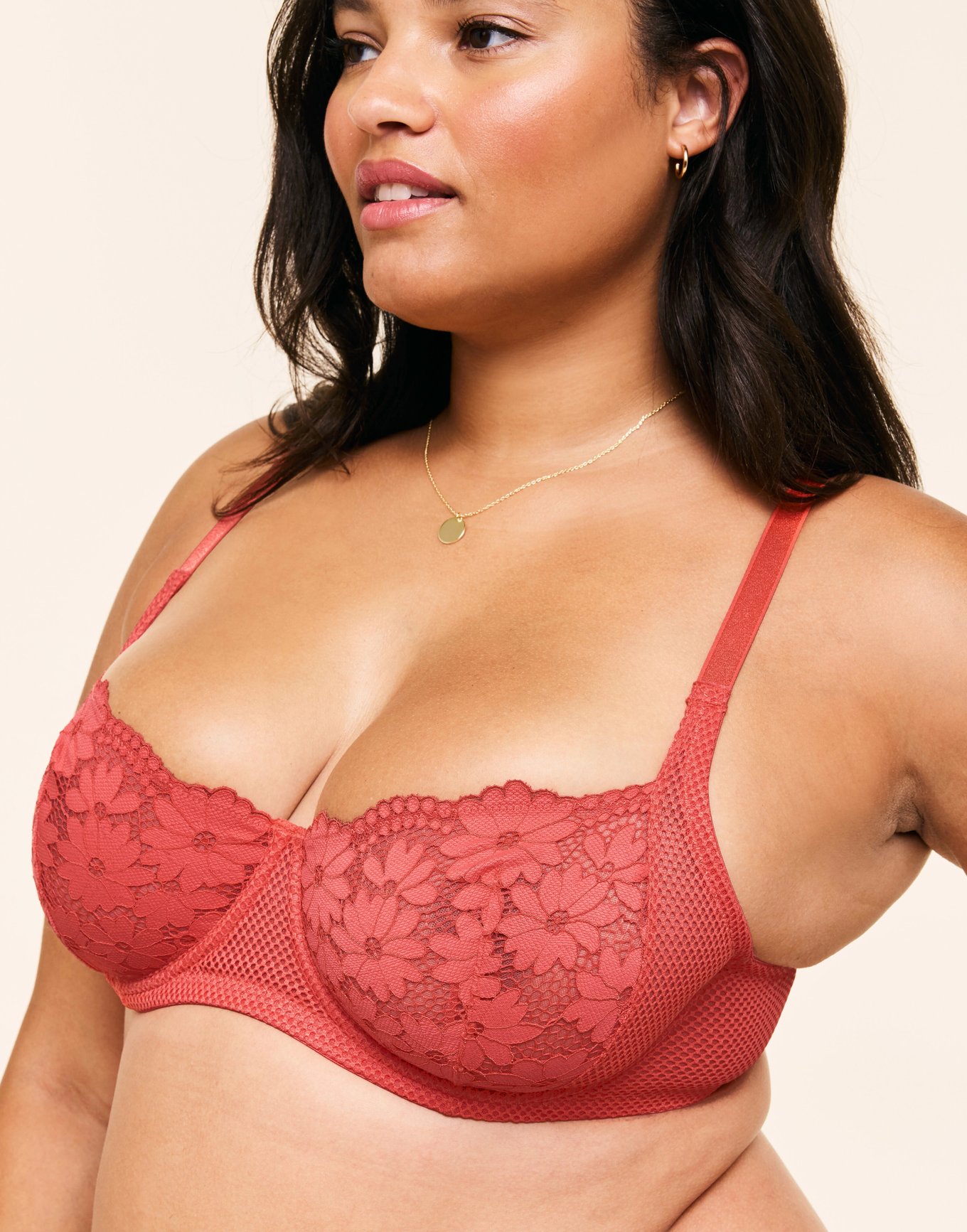 Roxanne Dark Red Plus Unlined Balconette, 38DDD-44D | Adore Me