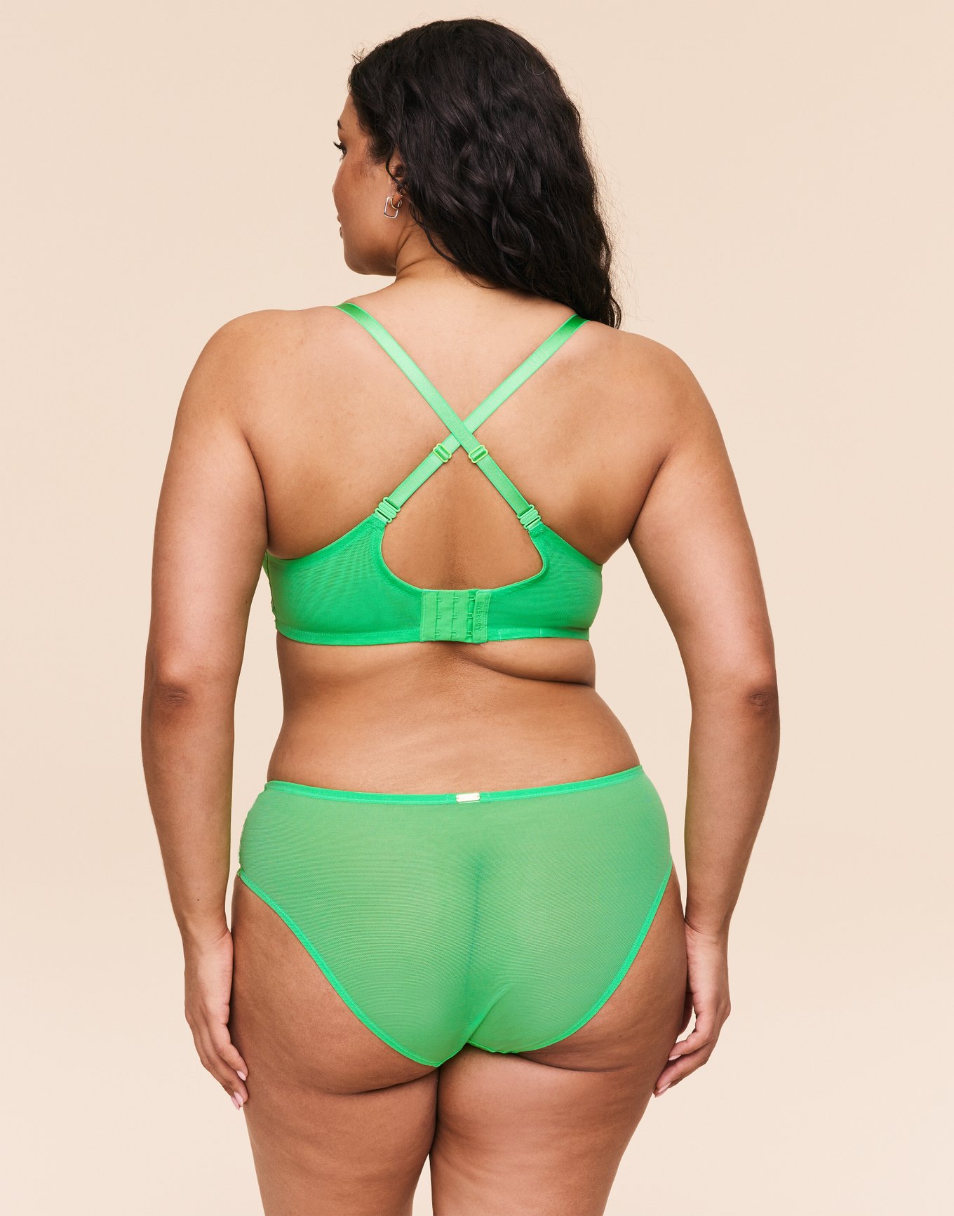 Vicky Medium Green 2 Unlined Full Coverage | Adore Me