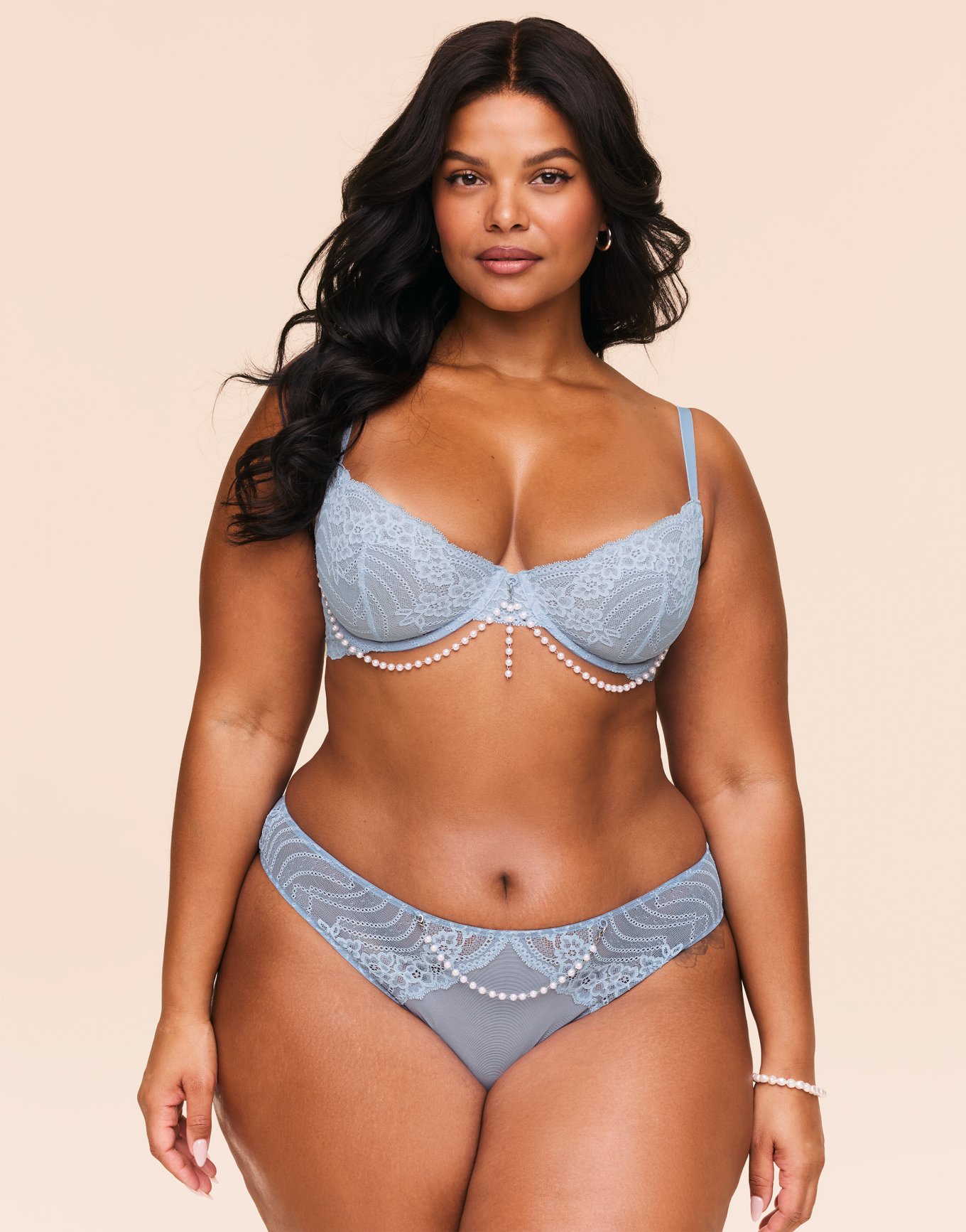 Nixie Medium Blue Unlined Demi | Adore Me