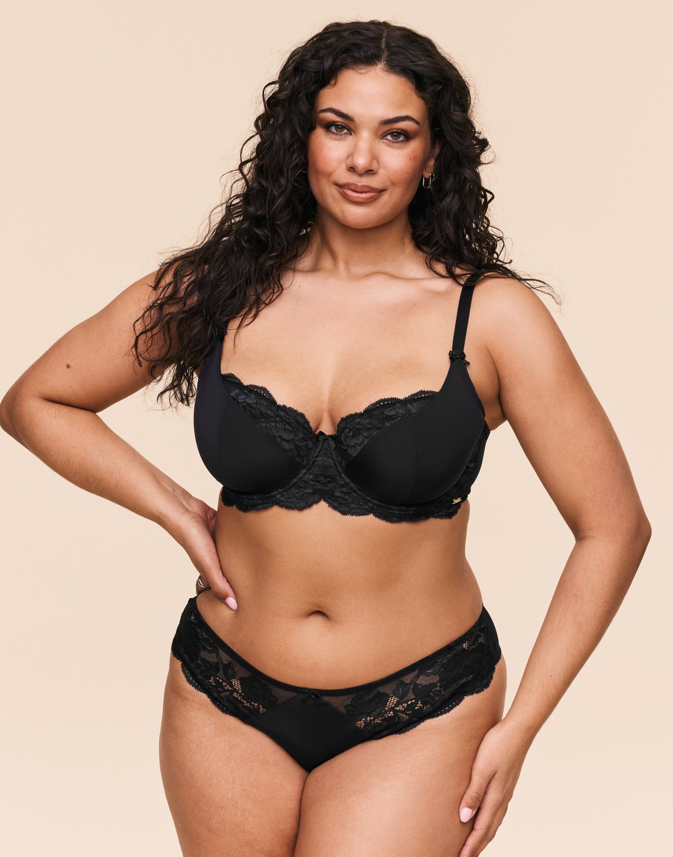 Vicky Black 2 Plus Unlined Full Coverage, 38DD-46DDD | Adore Me