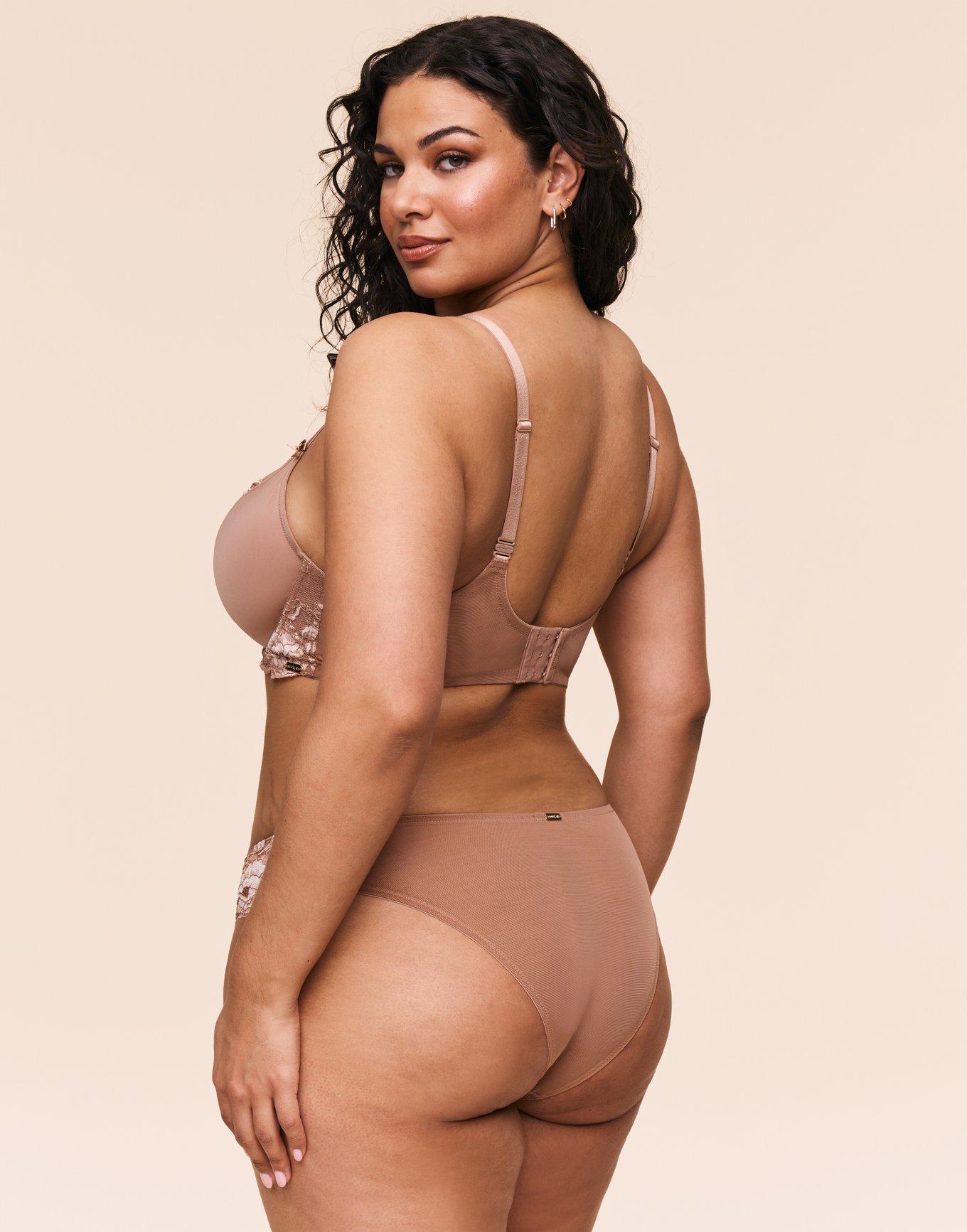 Vicky Medium Beige 2 Unlined Full Coverage | Adore Me