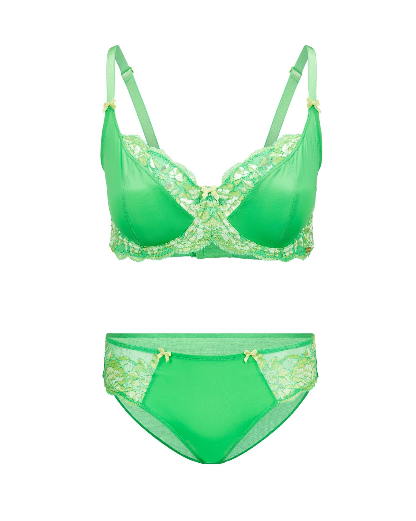 Vicky Medium Green 2 Plus Unlined Full Coverage, 40C | Adore Me