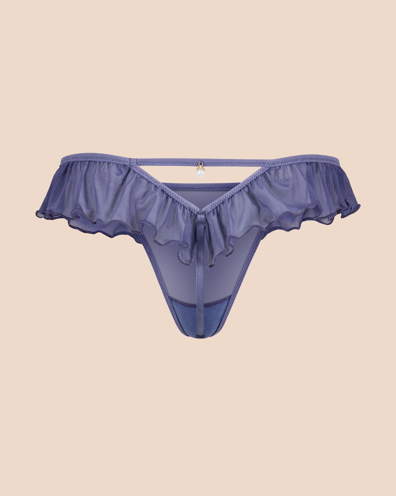 Delphine G-String Dark Purple G String | Adore Me
