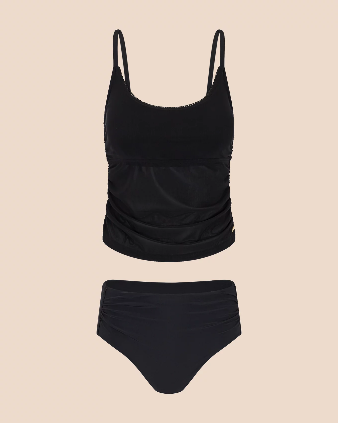 Marseille Black Tankini, XS-XL | Adore Me
